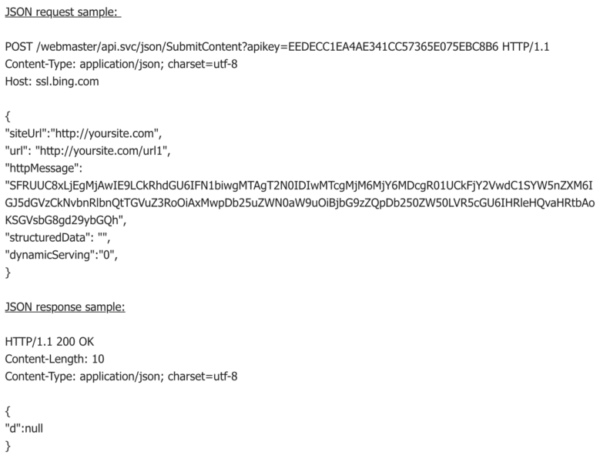 Bing Content Submission Api Is Now Open To Everyone Dimension Viz
